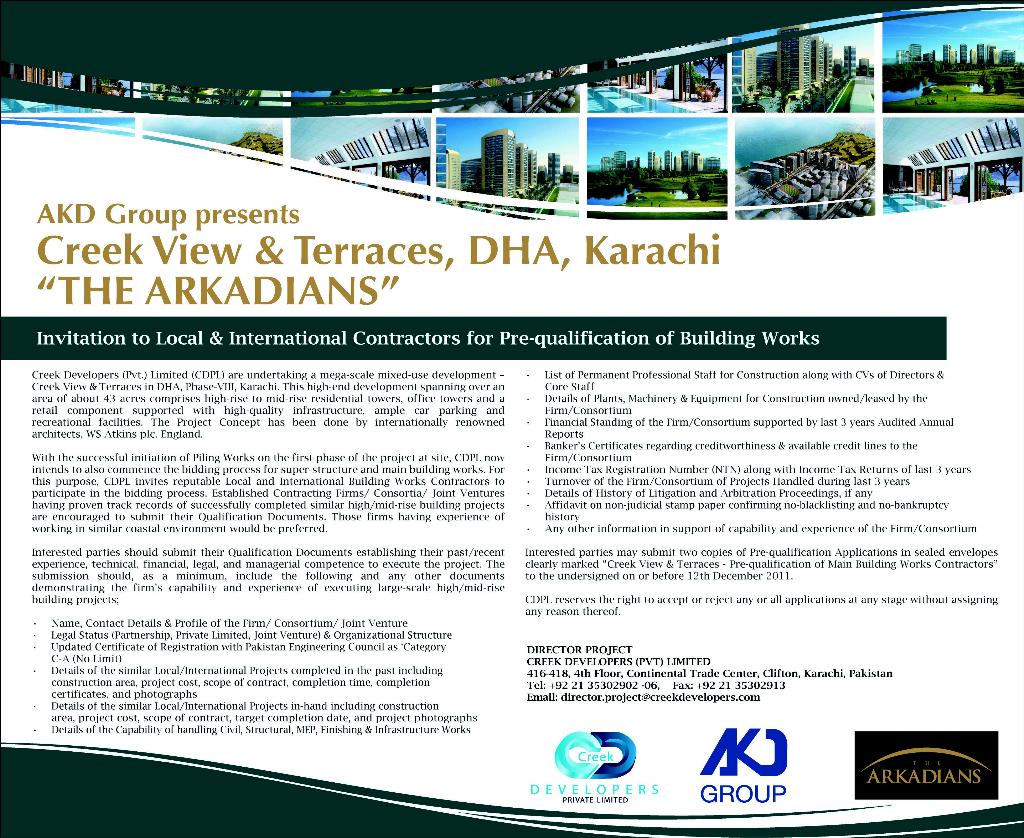 KARACHI | The Arkadians | MIX | 6*34 Fl + 7*24 Fl | U/C ...